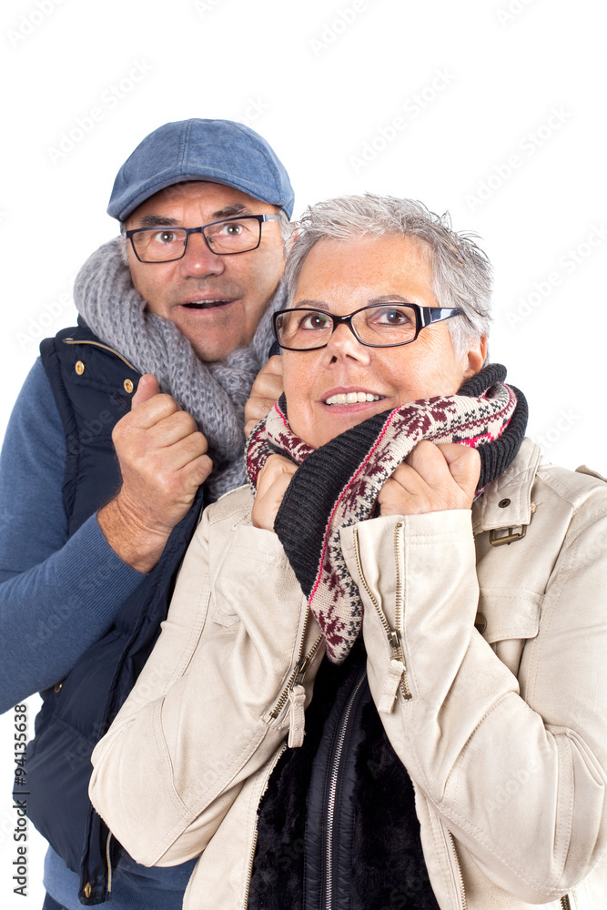 frieren in der kalten Jahreszeit Stock Photo | Adobe Stock