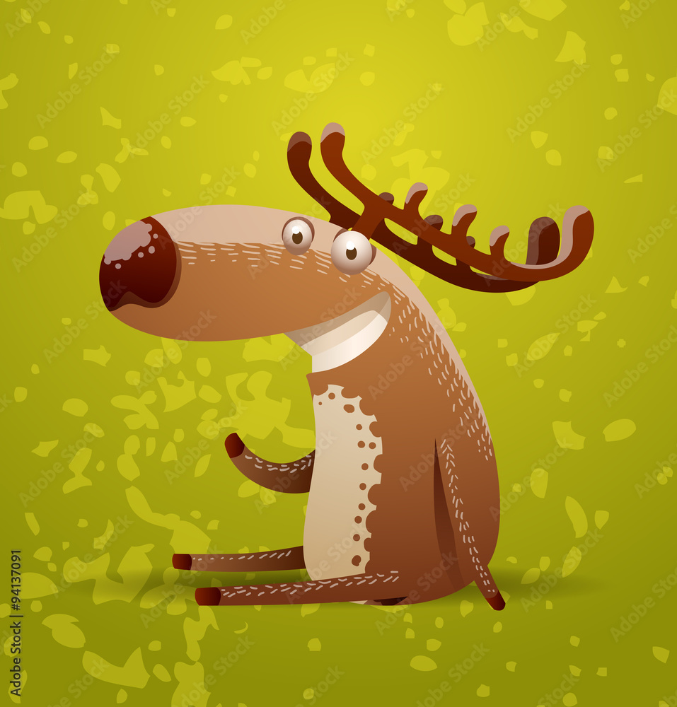 Funny Deer Cartoons