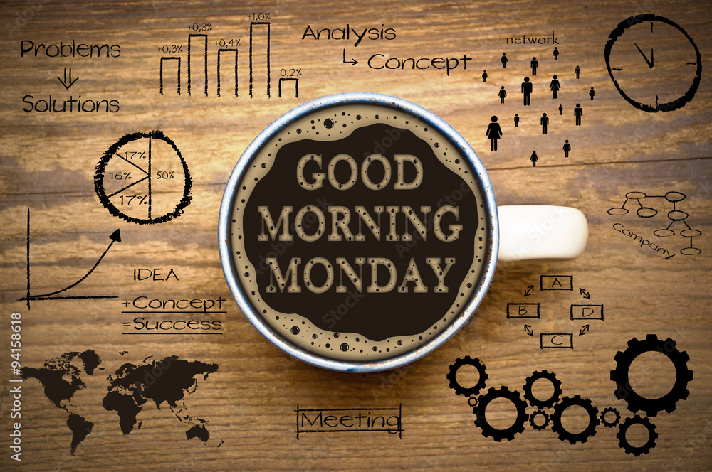 Good morning monday Stock Photo | Adobe Stock