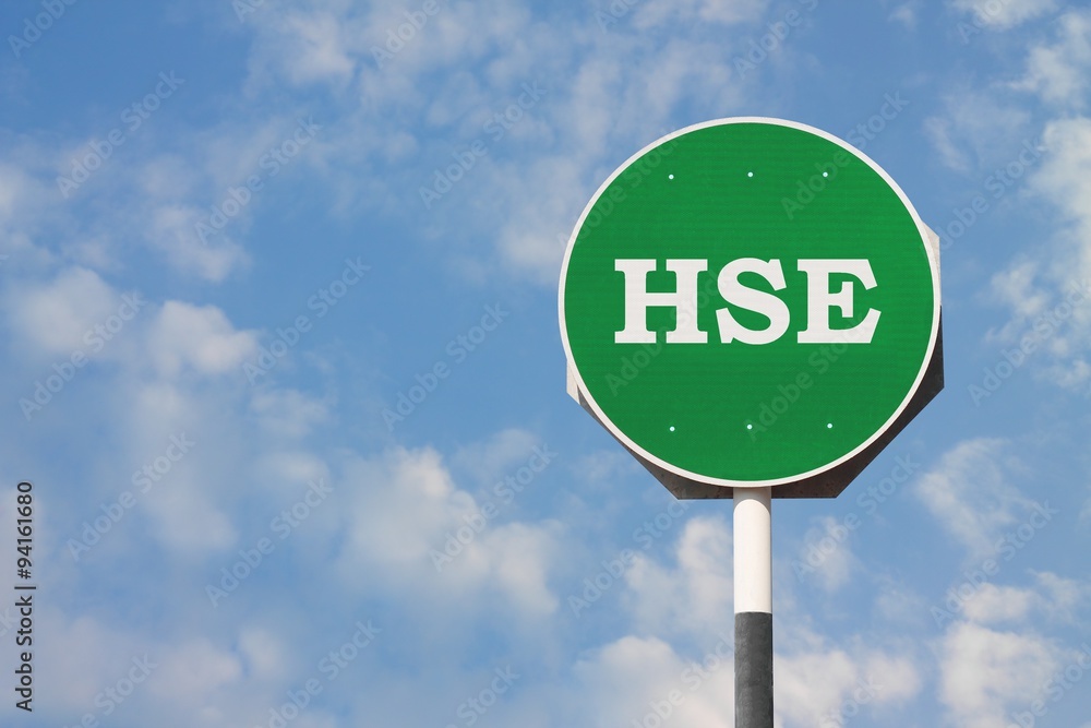 HSE Sign Stock Photo | Adobe Stock