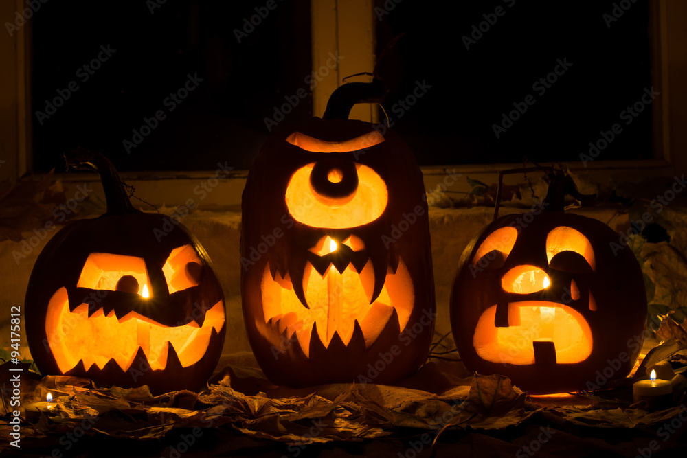 Crying Jack O Lantern