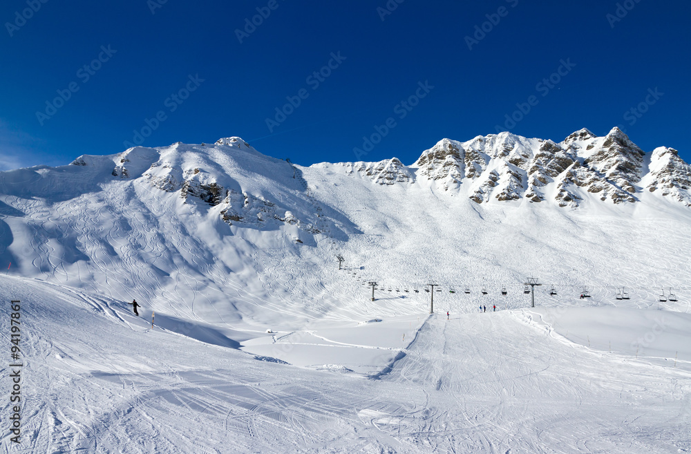 Le Pas de Chavanette, also known as the "Mur Suisse" or "Swiss Wall" in ...