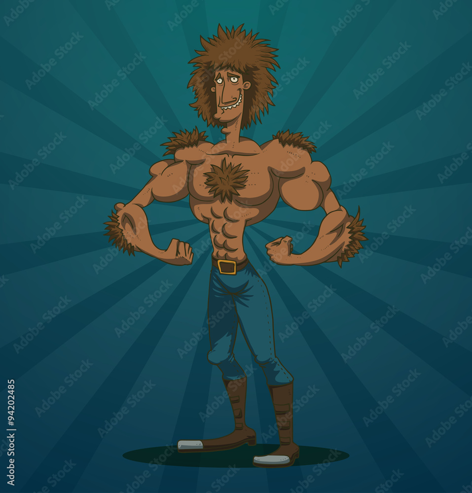 Macho Man Animated