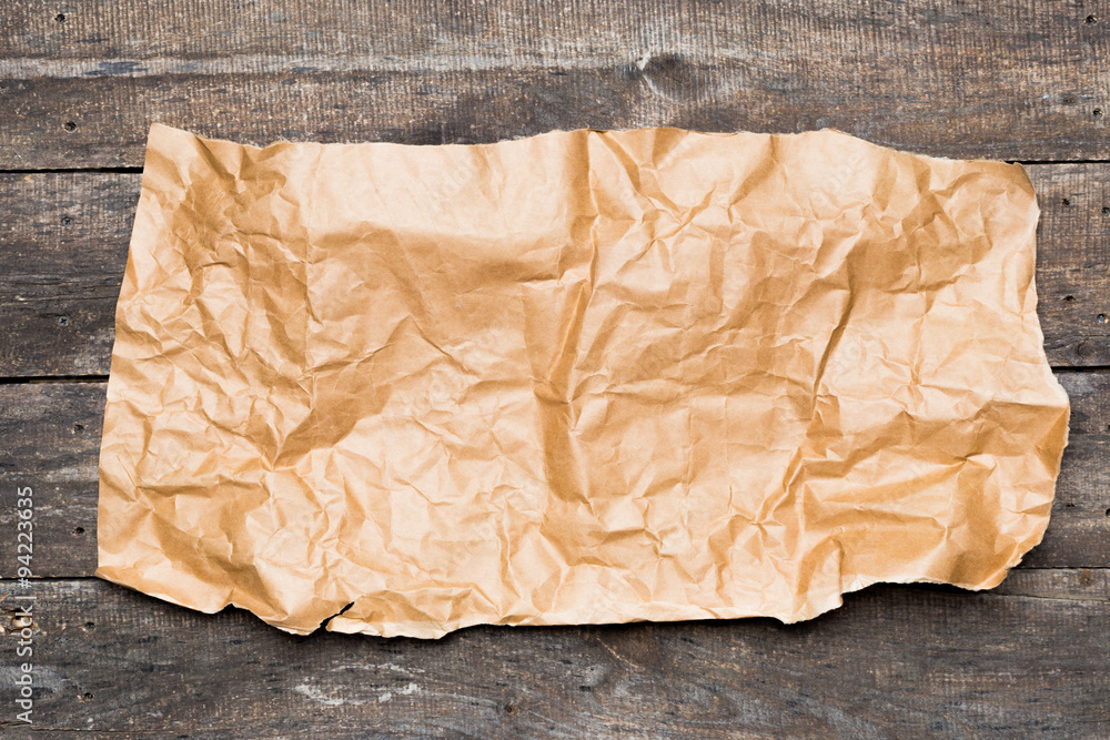 Wadded paper Stock Photo | Adobe Stock