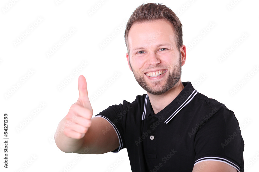 Daumen hoch Stock Photo | Adobe Stock