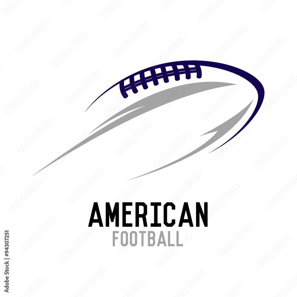 American football Logo vector illustration Stock Vector | Adobe Stock