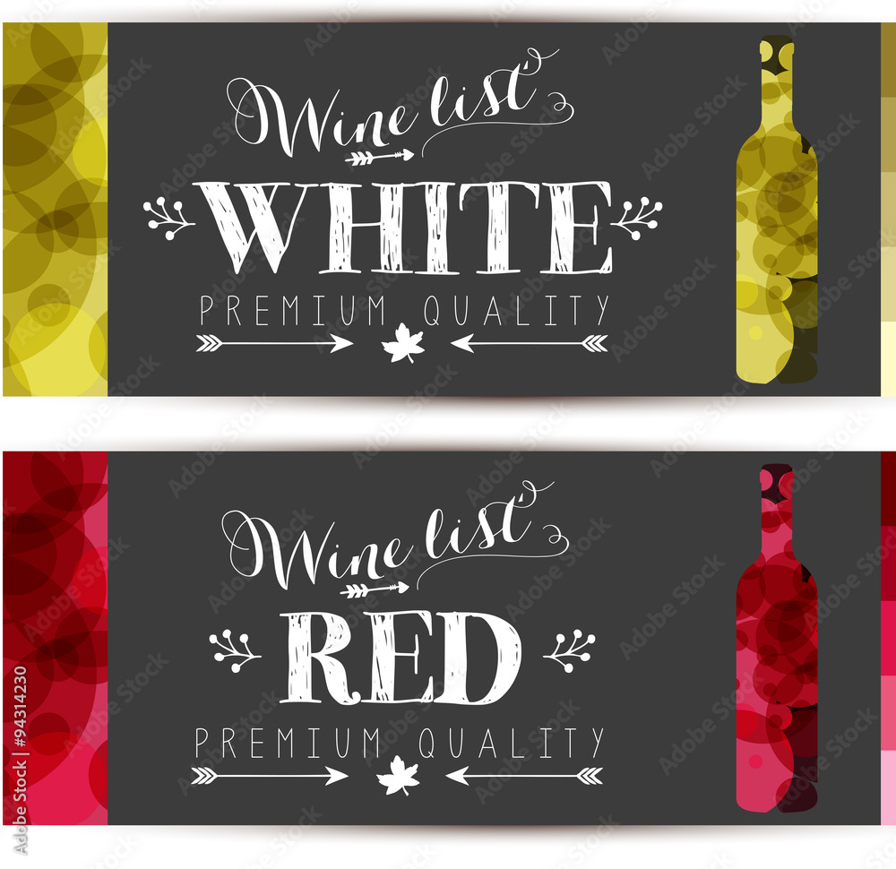 Wine banner Stock Vector | Adobe Stock