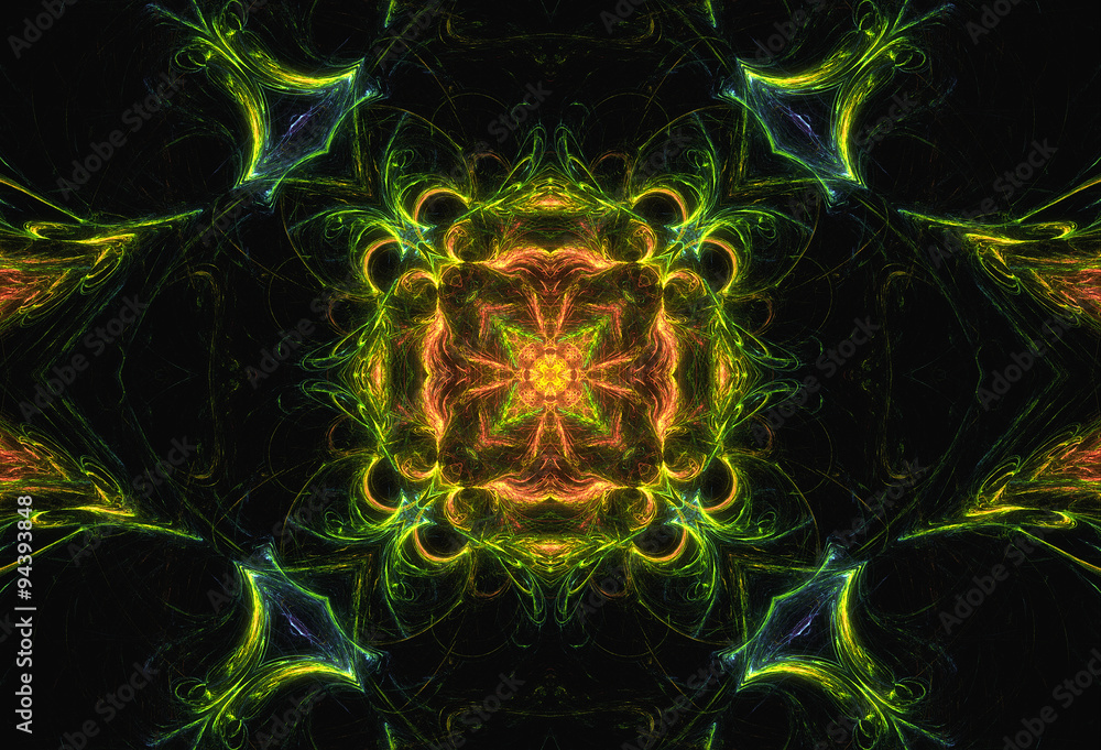 Fractal Hd Wallpaper Cube