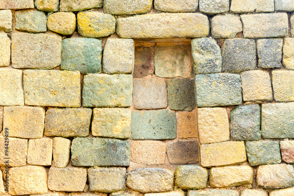 Old Inca Engineering Wall Construction Stock Photo | Adobe Stock