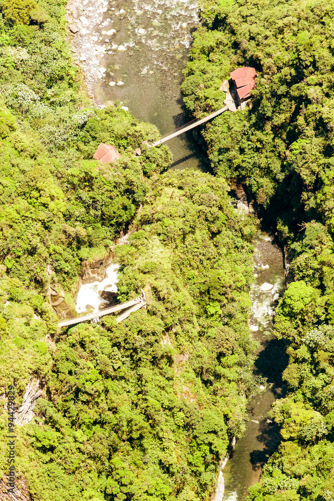 Experience the breathtaking beauty of Pailon del Diablo waterfall ...