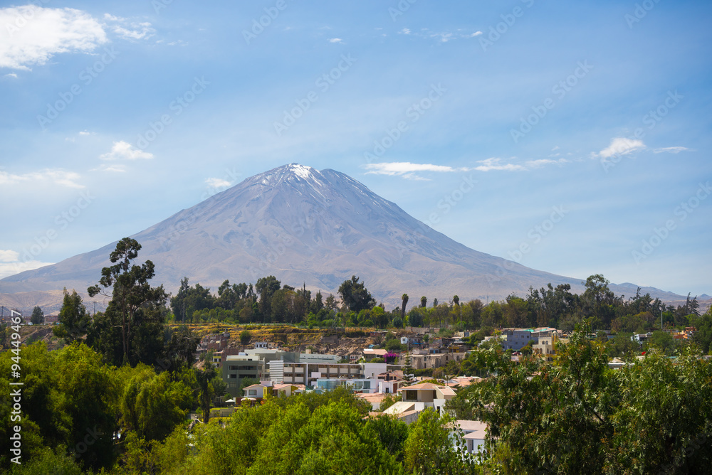 El Misti Volcano in Arequipa, Peru Stock Photo | Adobe Stock