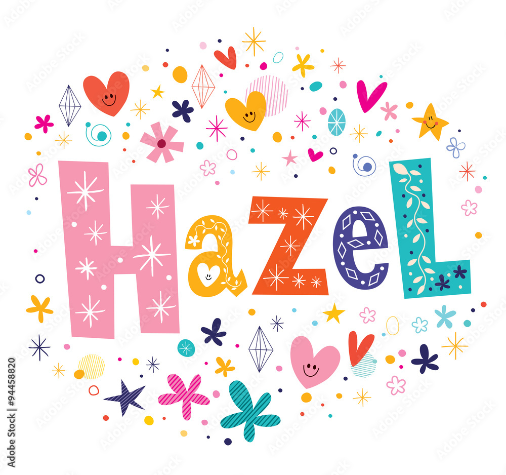 Hazel Stock Vector | Adobe Stock