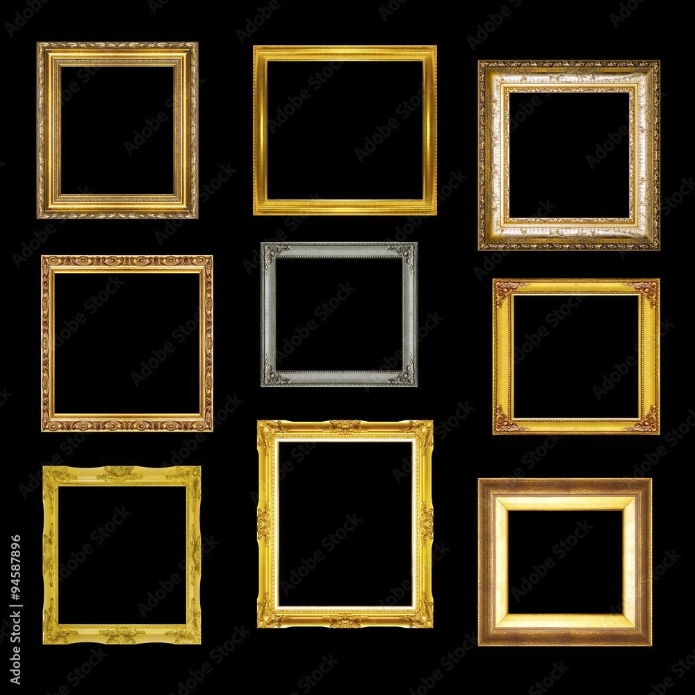Antique Square Picture Frames
