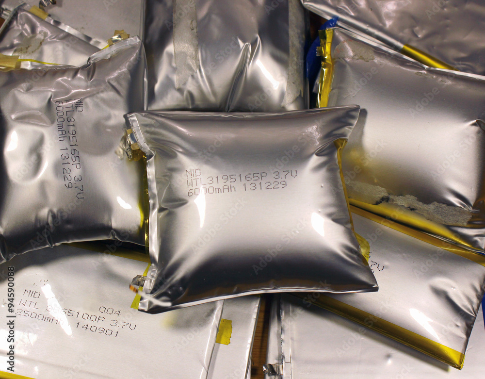 Poster Swollen lithium ion batteries – Wall Art | UkPosters