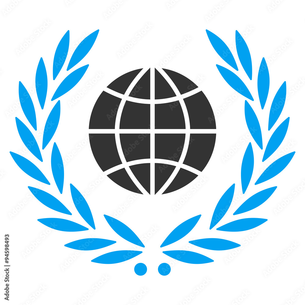 Global Emblem Icon Stock Vector | Adobe Stock