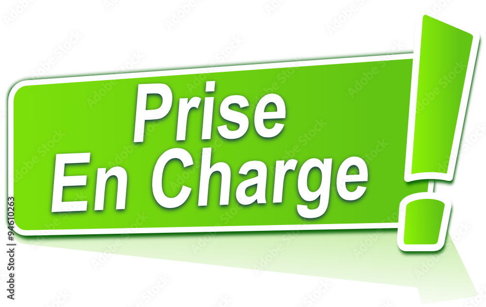 Vetor de prise en charge sur étiquette verte do Stock | Adobe Stock
