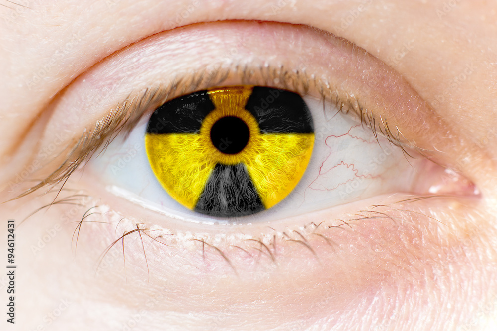 Poster the human eye in the form of radiation – Wall Art | UkPosters