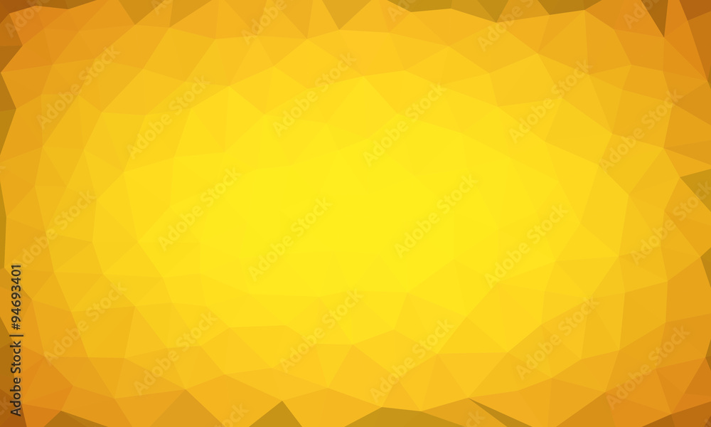 low poly background yellow 1 Stock Vector | Adobe Stock