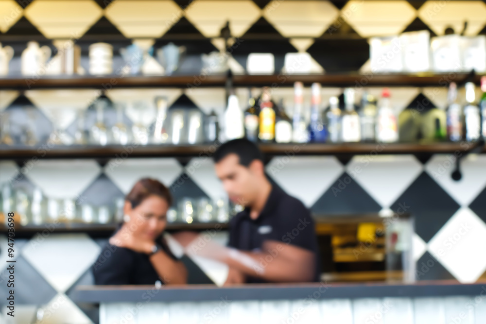 blurred bar background Stock Photo | Adobe Stock