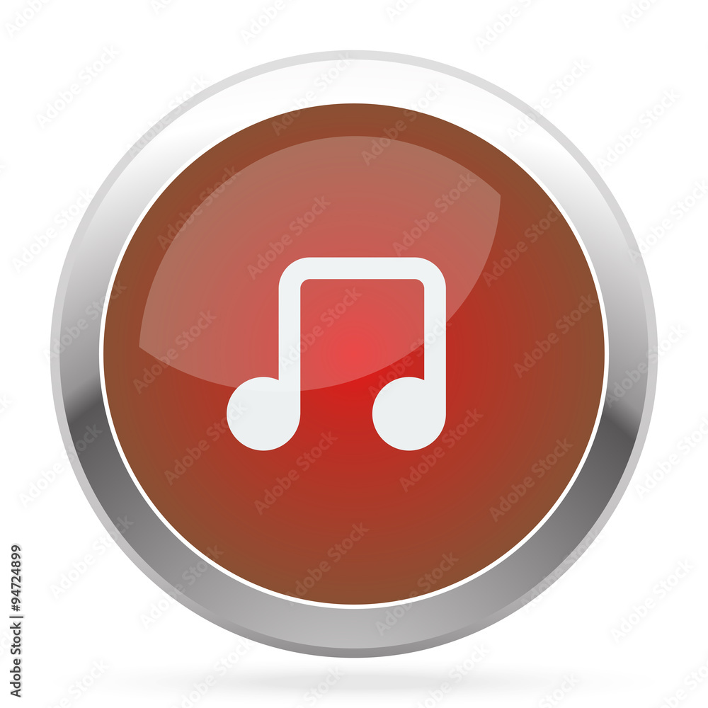 White Notes icon on red web app button Stock ベクター | Adobe Stock