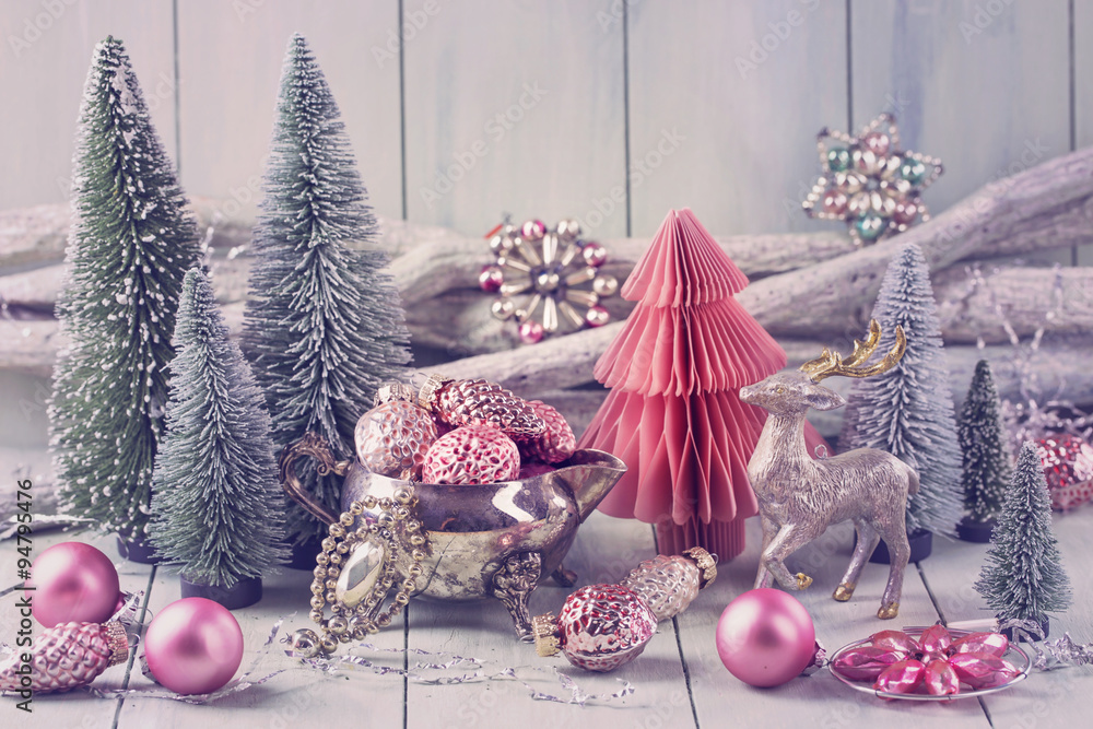 Pastel christmas Stock Photo | Adobe Stock