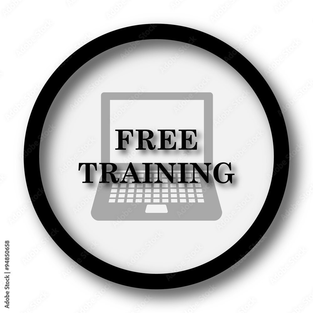 Free training icon Stock-Illustration | Adobe Stock
