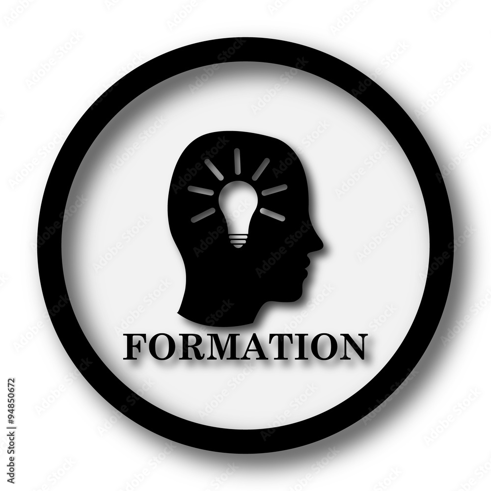 Formation icon Illustration Stock | Adobe Stock