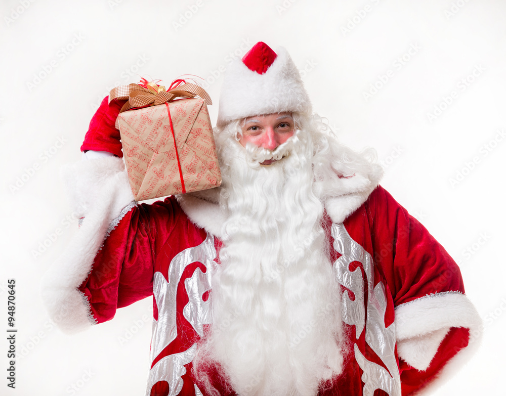 Santa Claus with gifts Stock Photo | Adobe Stock