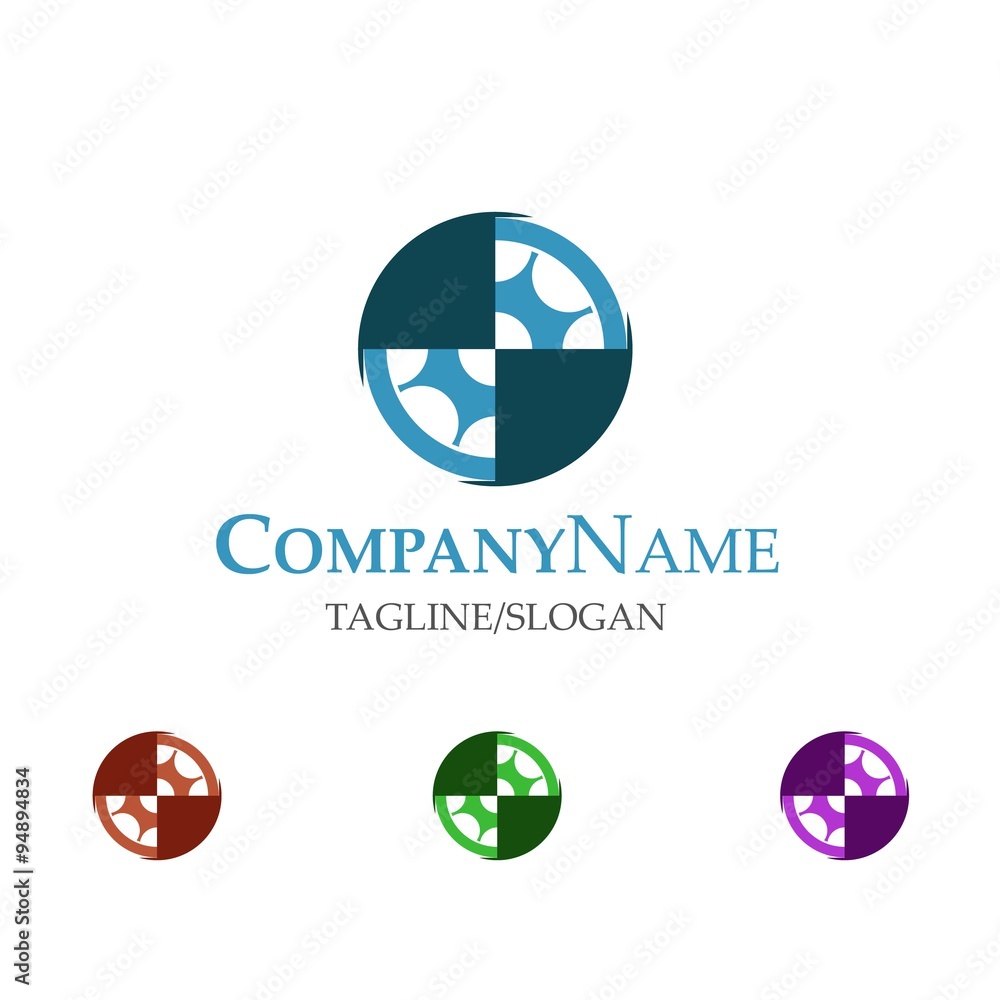 Technology logo icon Vector Stock Vector | Adobe Stock