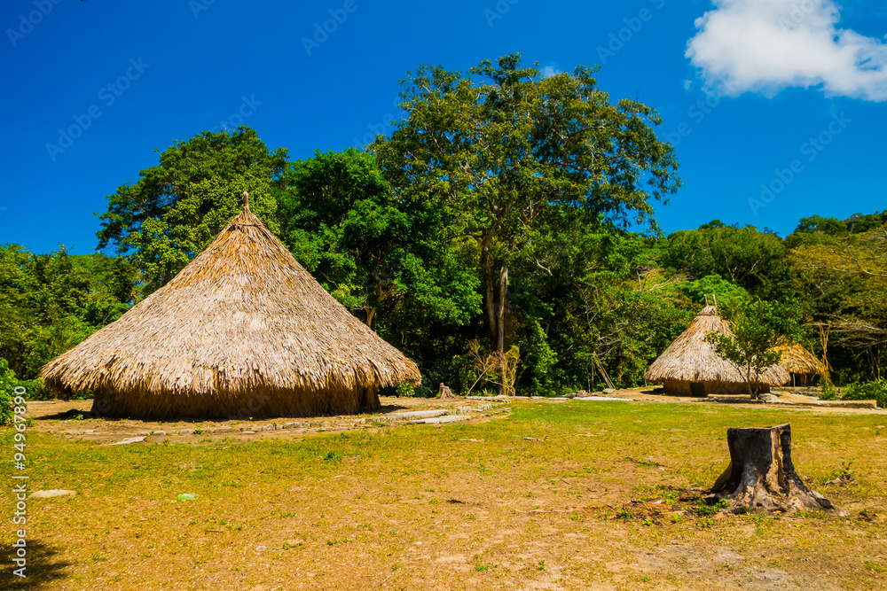Carib People Houses