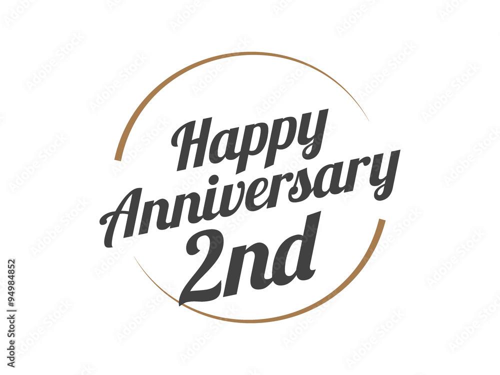 Happy Second Anniversary