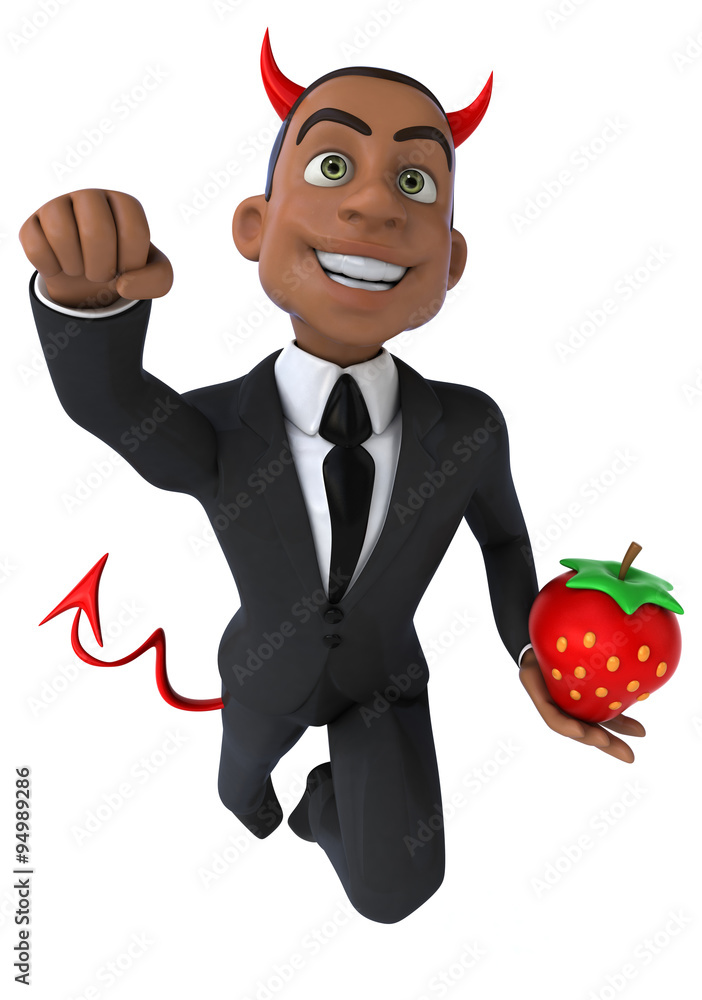 Evil businessman Stock Illustration | Adobe Stock