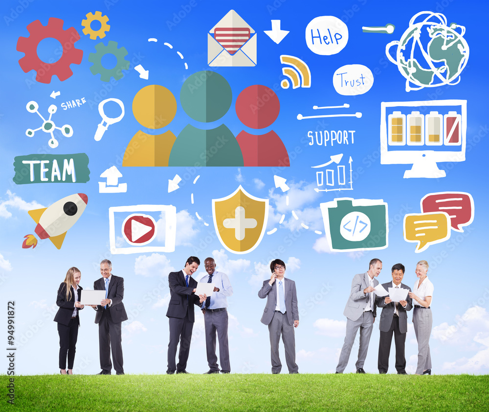 Team Support Care Help Trust Collaboration Concept Stock Photo | Adobe ...