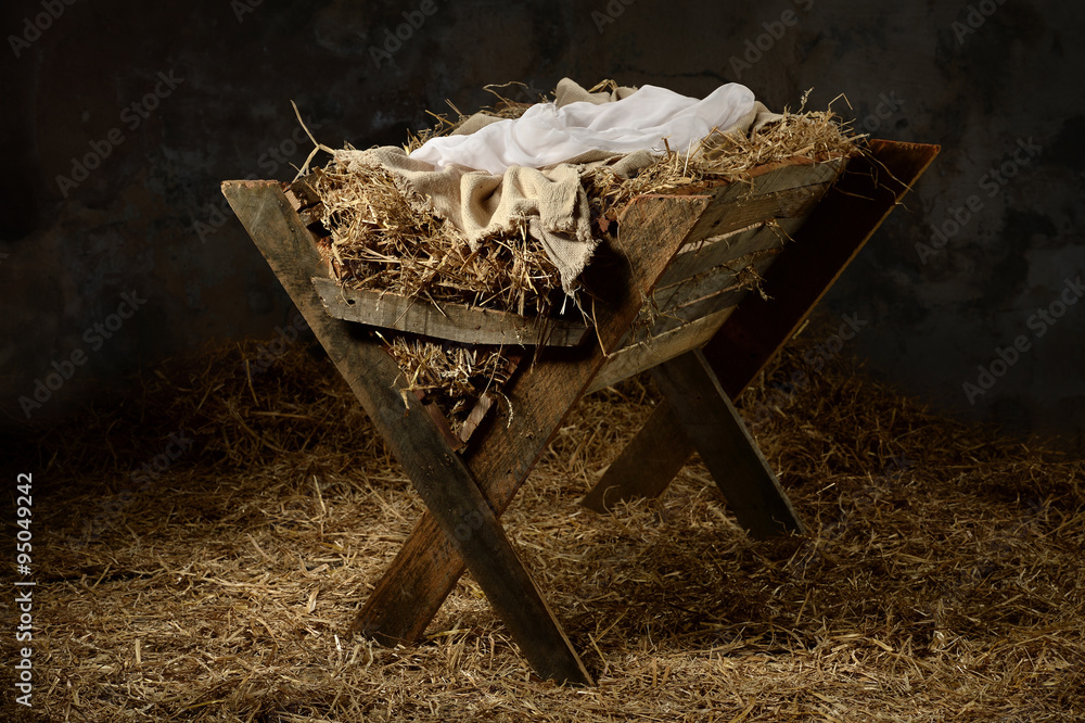 Manger in Stable Stock Photo | Adobe Stock