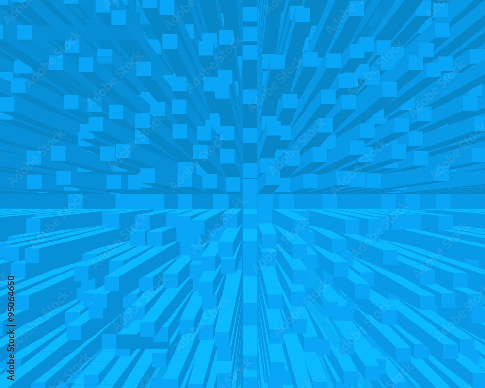 blue blocks background Stock Illustration | Adobe Stock