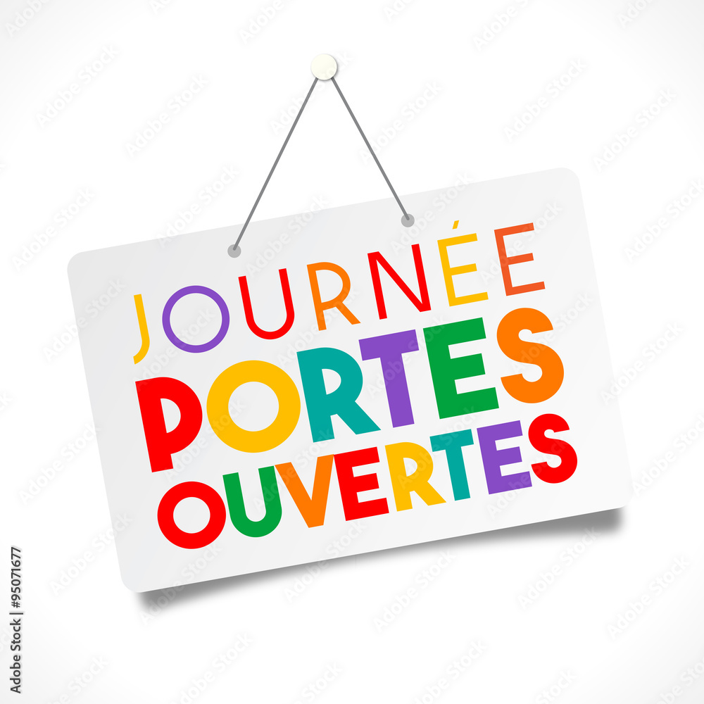 Journée portes ouvertes Stock Vector | Adobe Stock Journée portes ouvertes Stock Vector | Adobe Stock