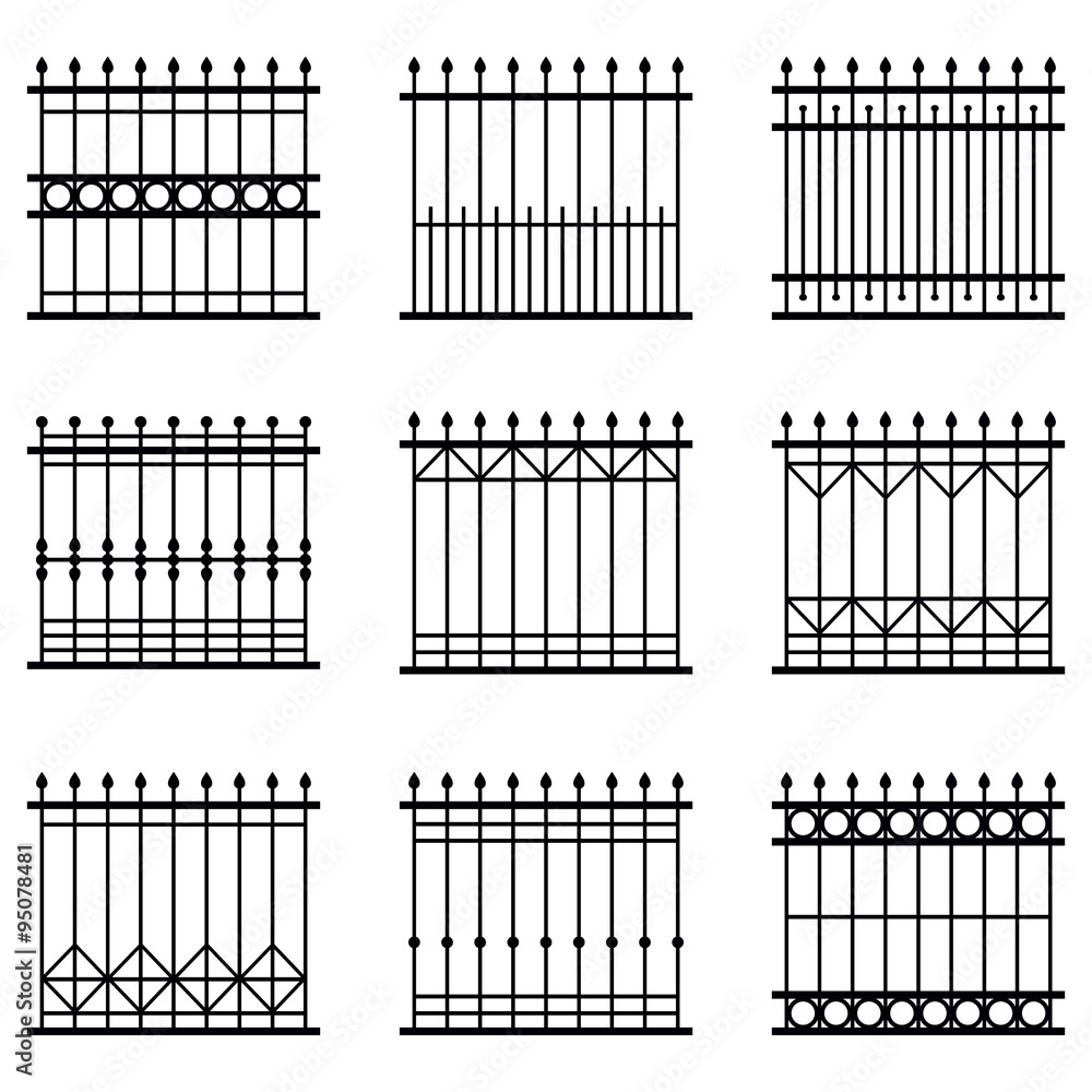 fences Stock Vector | Adobe Stock
