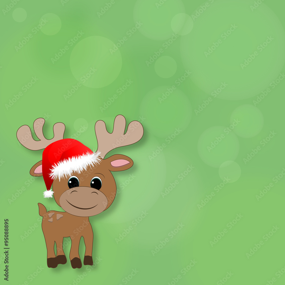 Rentier - Vektor Grafik Stock Vector | Adobe Stock