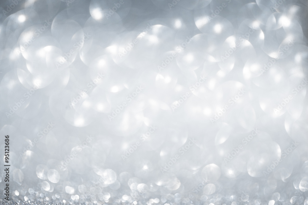 New Year shiny background. Abstract silver background with copy space ...