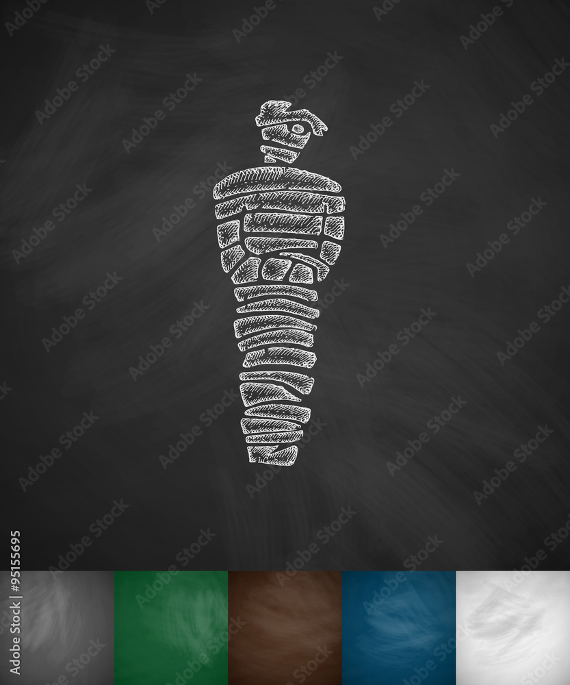 mummy icon Stock Vector | Adobe Stock