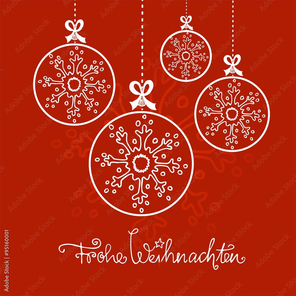 Elegantes Frohe Weihnachten Schwedisch Ebenbild