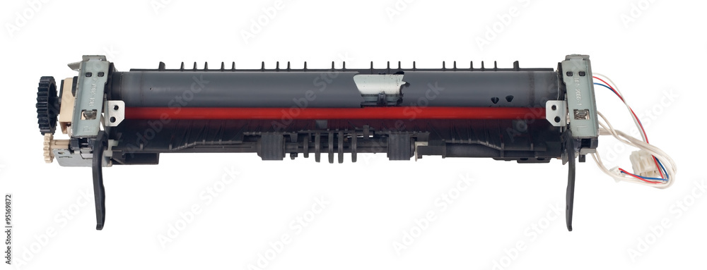 Used fuser from laser printer. Fuser film sleeve is damaged should be ...