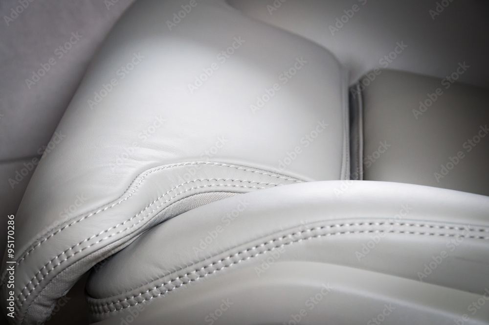 part of car leather texture with stitch Stock Photo | Adobe Stock