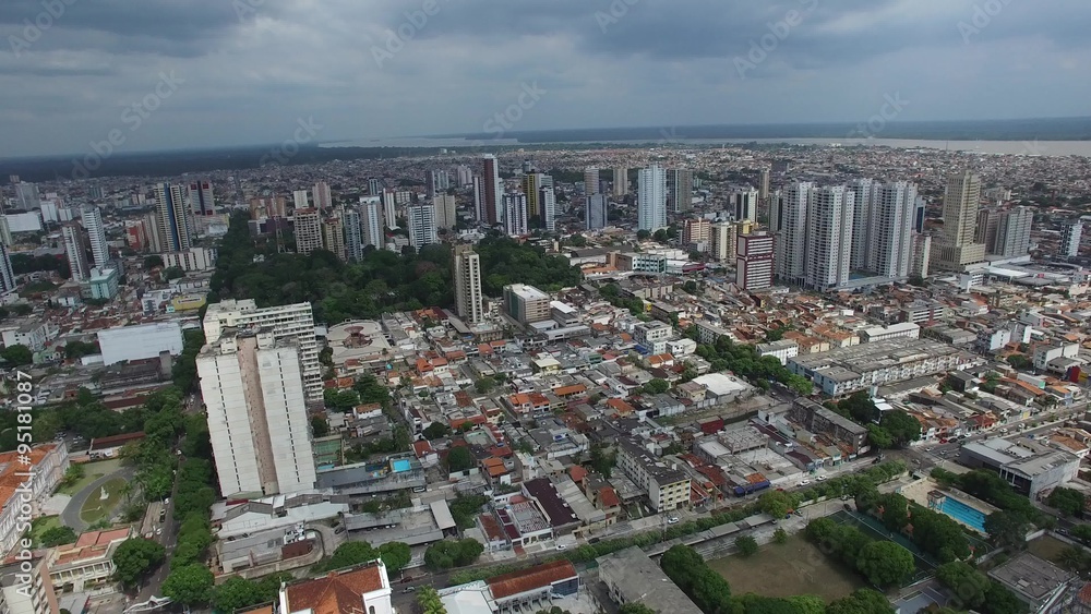 Aerial View of Belem, Para, Brazil Видео Stock | Adobe Stock
