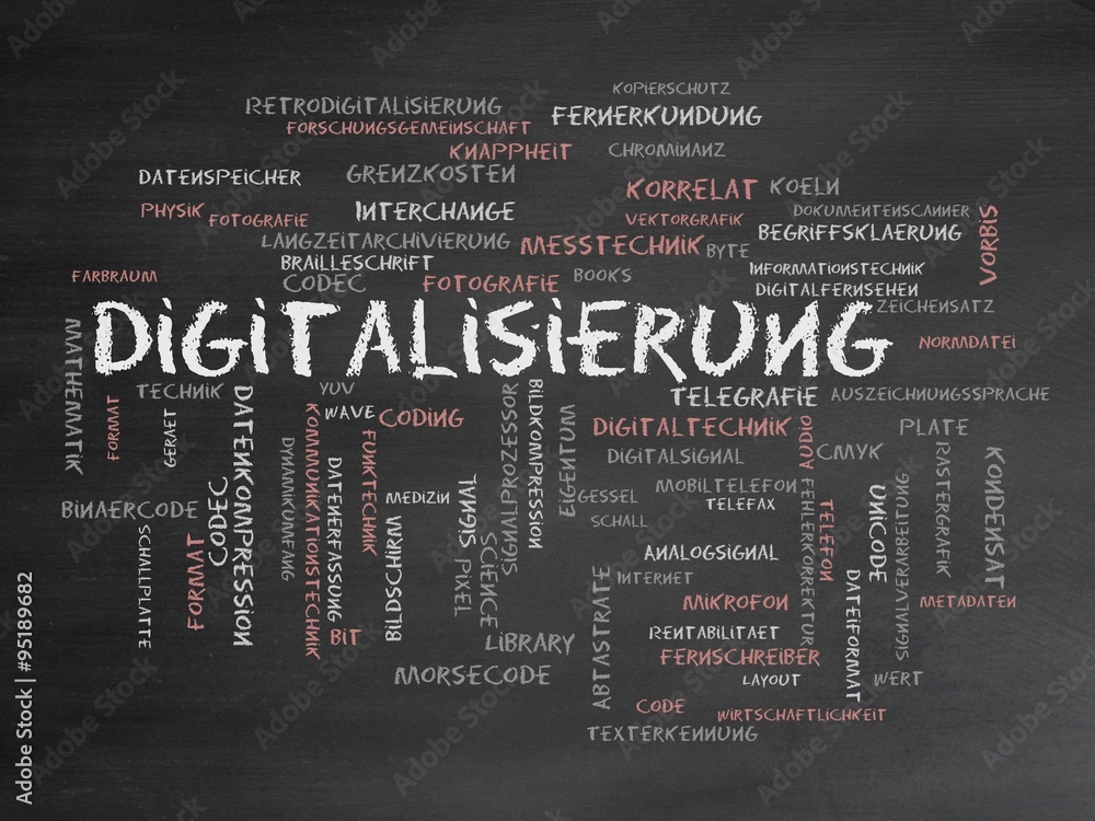 Digitalisierung Stock-Illustration | Adobe Stock