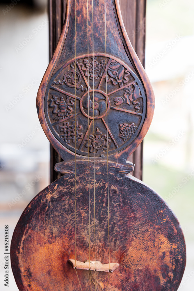 Nepalese traditional music string instrument Tunga. Stock Photo | Adobe ...