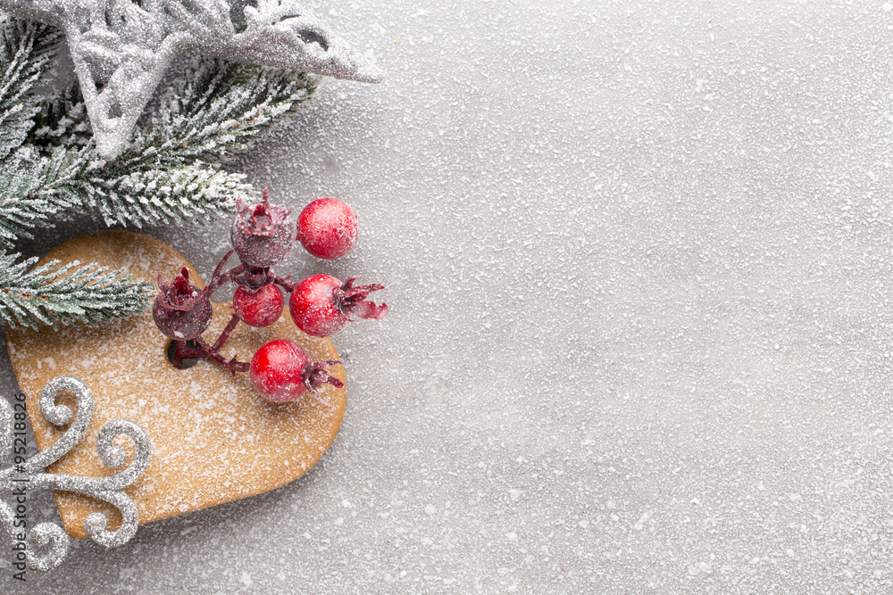 Christmas gift card. Stock Photo | Adobe Stock