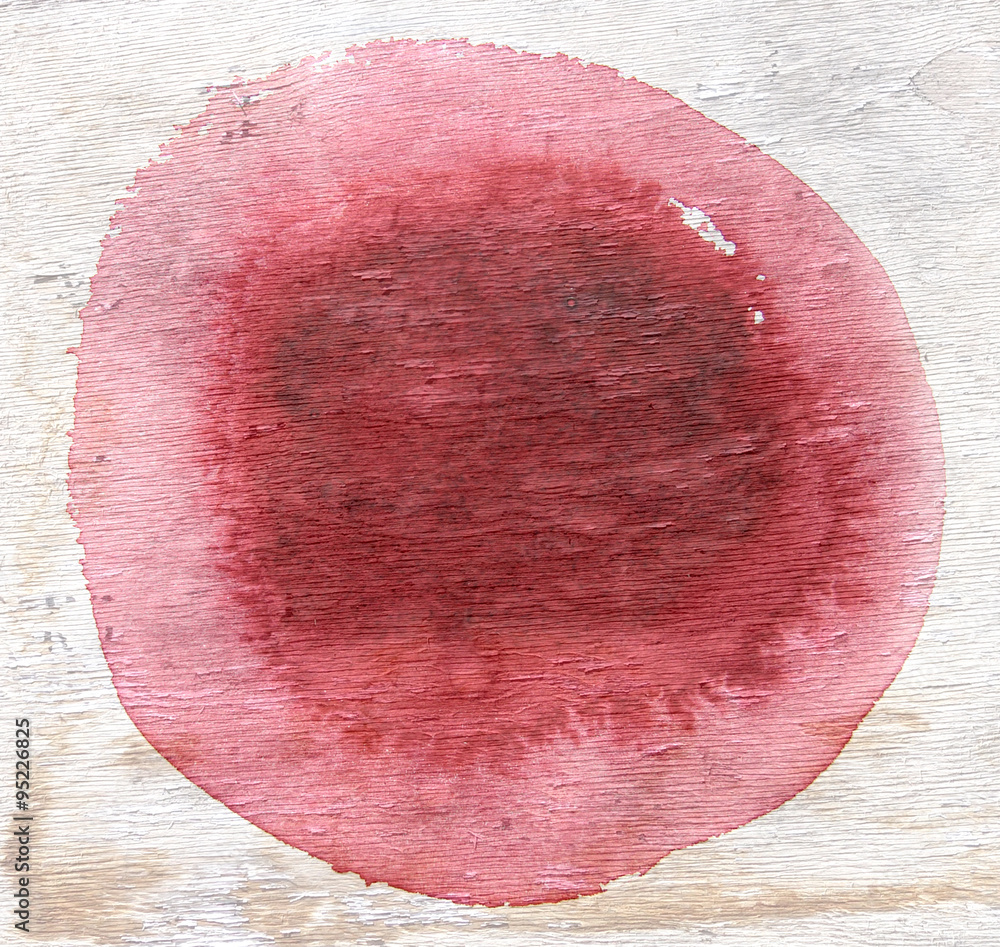red paint stain with wood grain texture Stock Photo | Adobe Stock