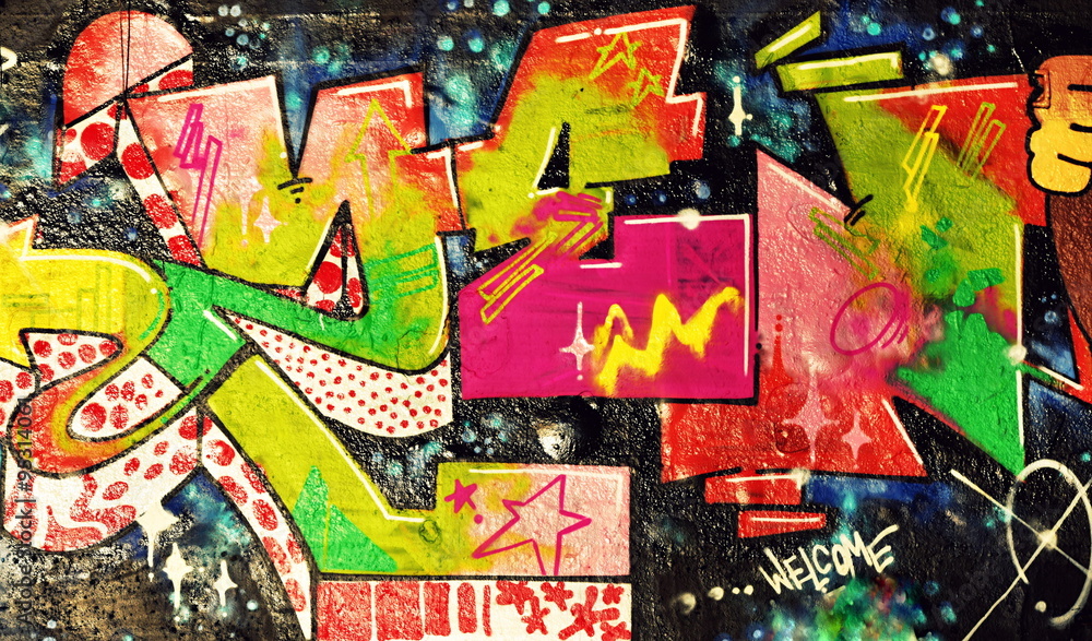 graffiti Stock Photo | Adobe Stock