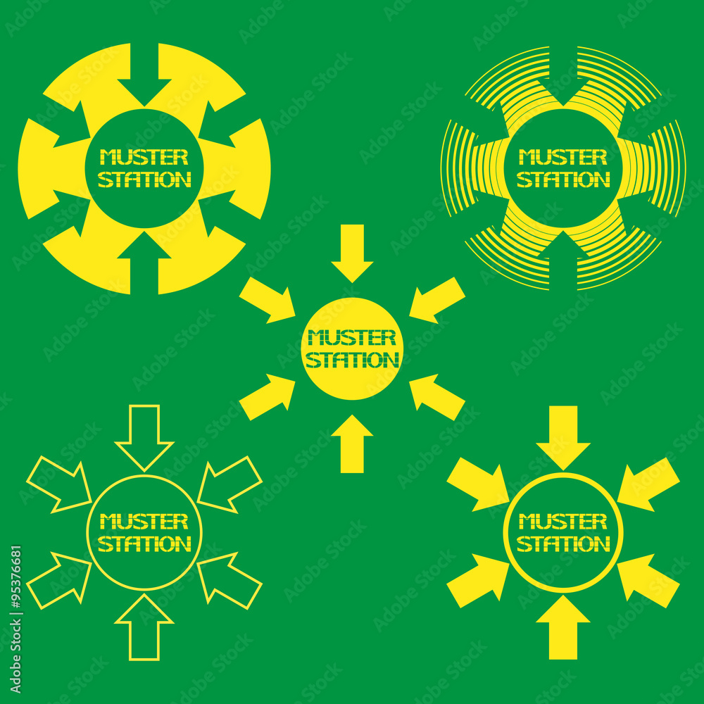 Muster station Stock Vector | Adobe Stock